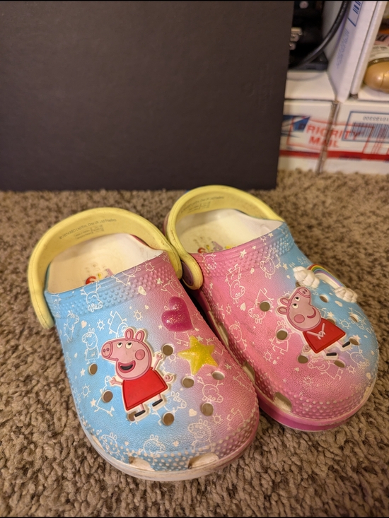 Peppa Pig | Shoes | Crocs Toddler Classic Peppa Pig Clogs Ombre Pink ...